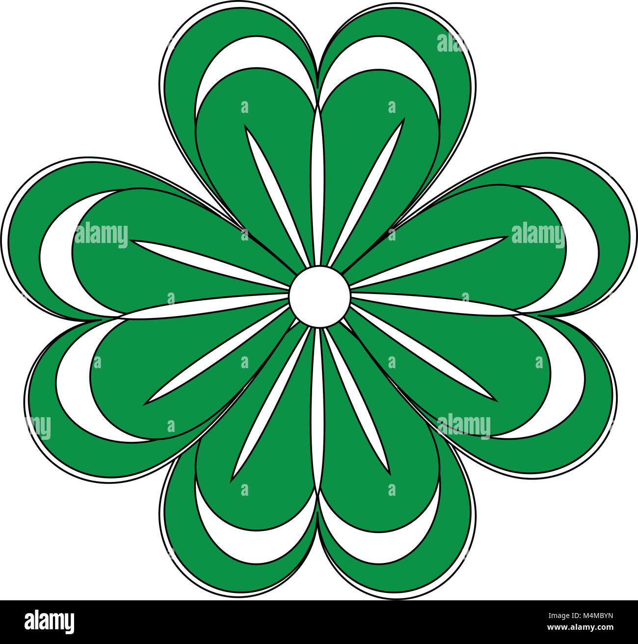 Shamrock clover symbol Stock Vector Image & Art - Alamy