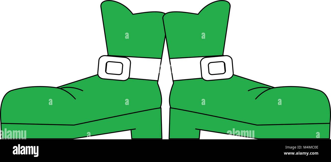 Elf boots symbol Stock Vector Image & Art - Alamy