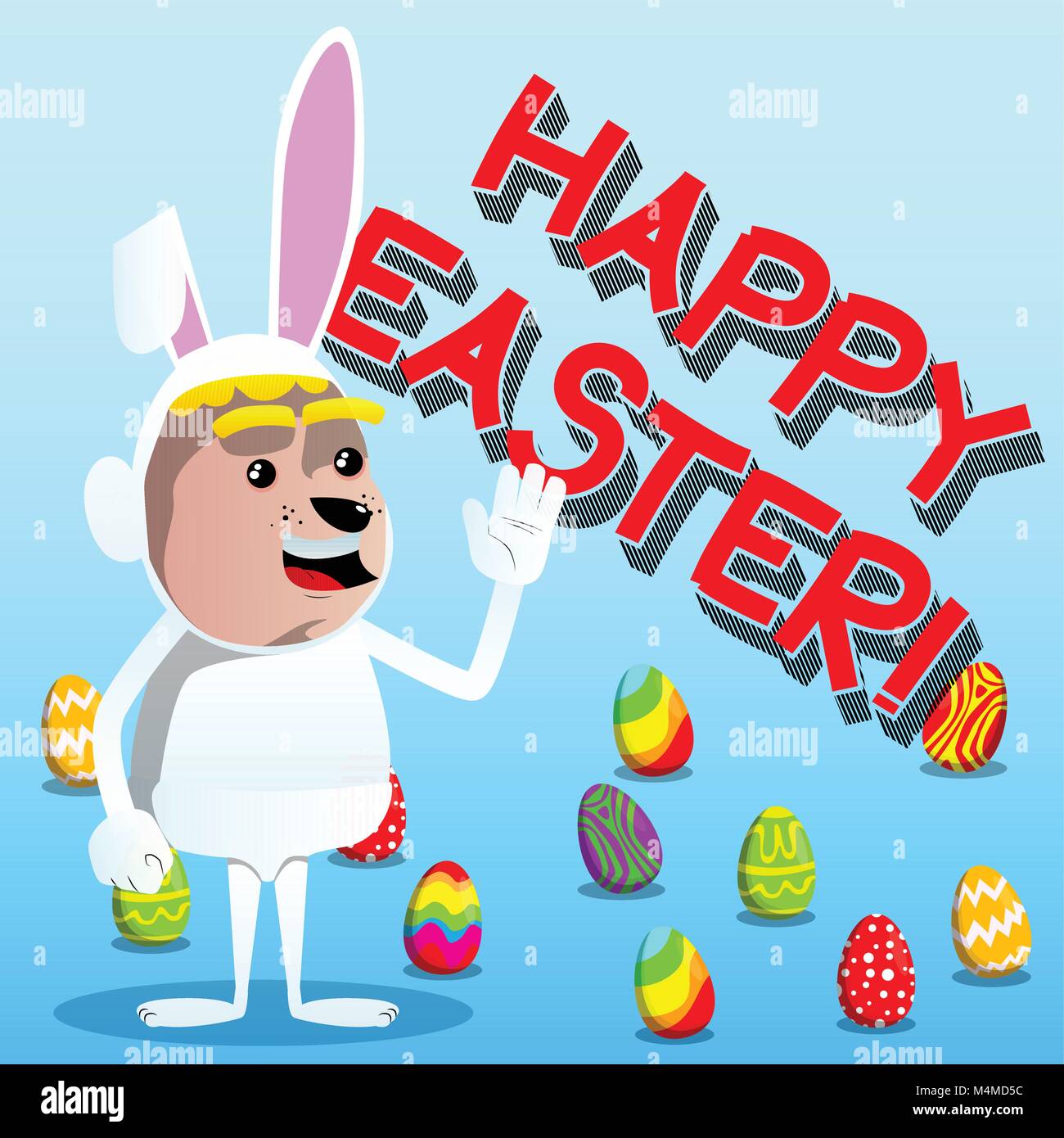 Easter Rabbit Boy High Resolution Stock Photography and Images - Alamy