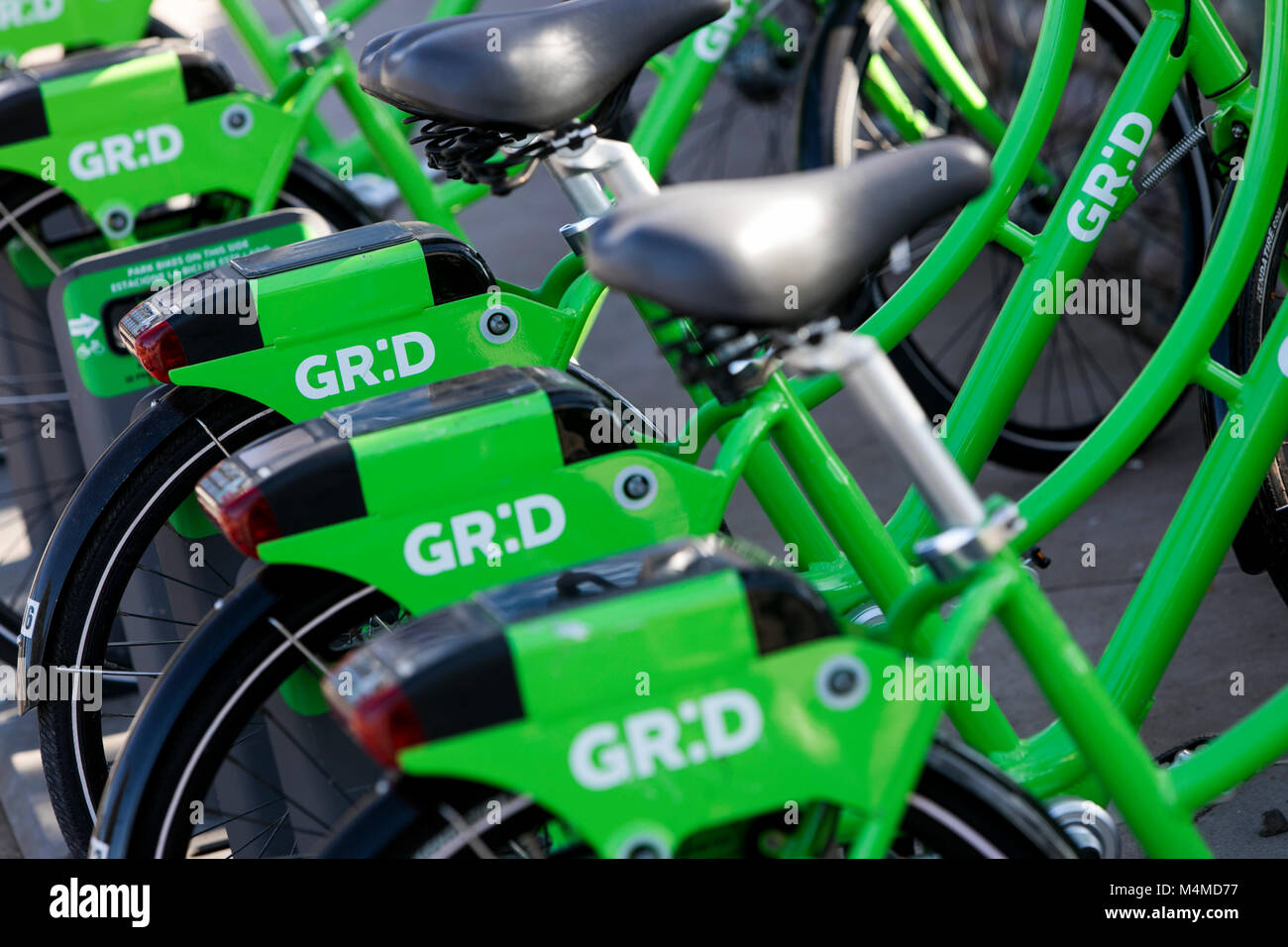 Grid bike share hi-res stock photography and images - Alamy