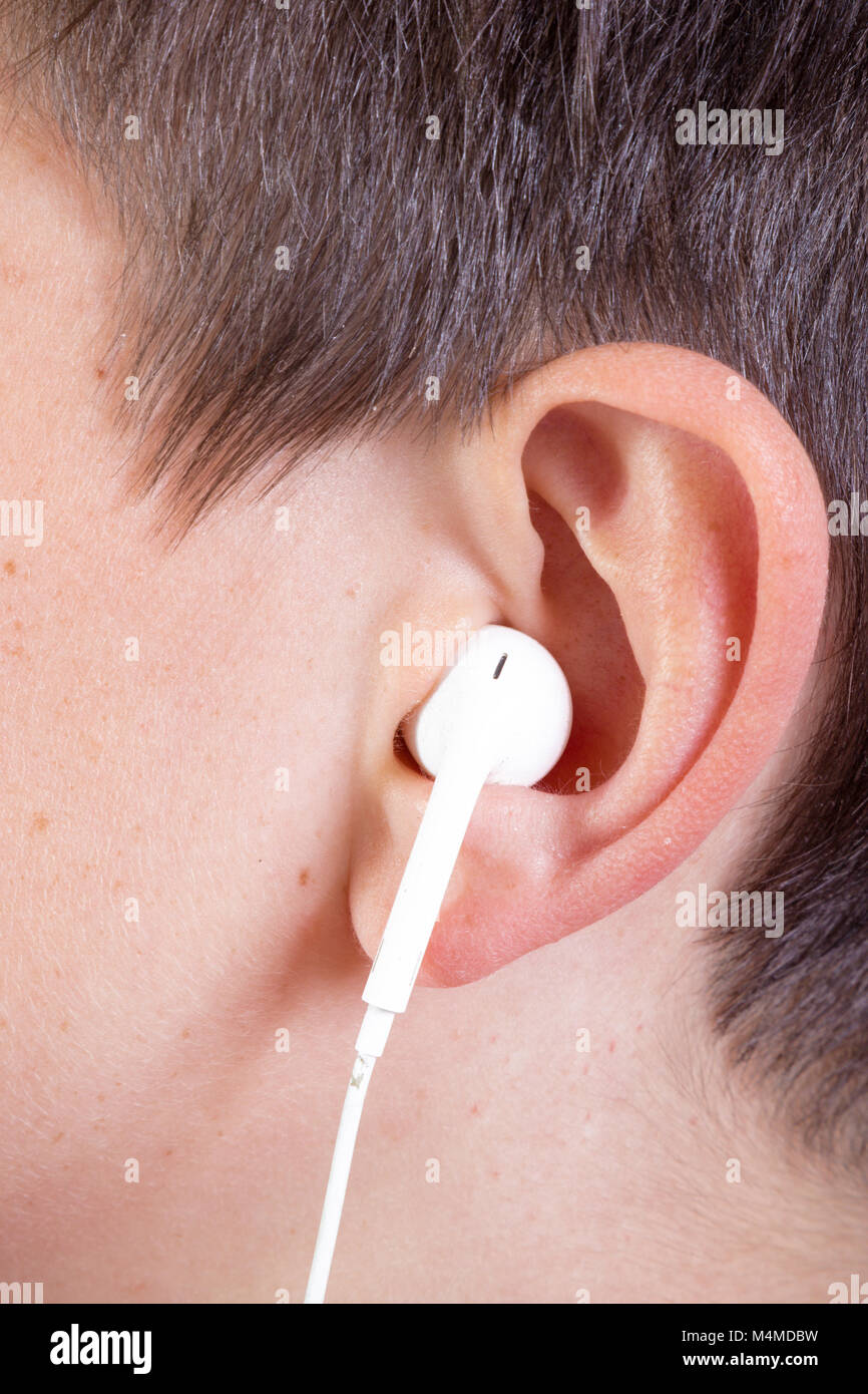 Ear bud hi-res stock photography and images - Alamy