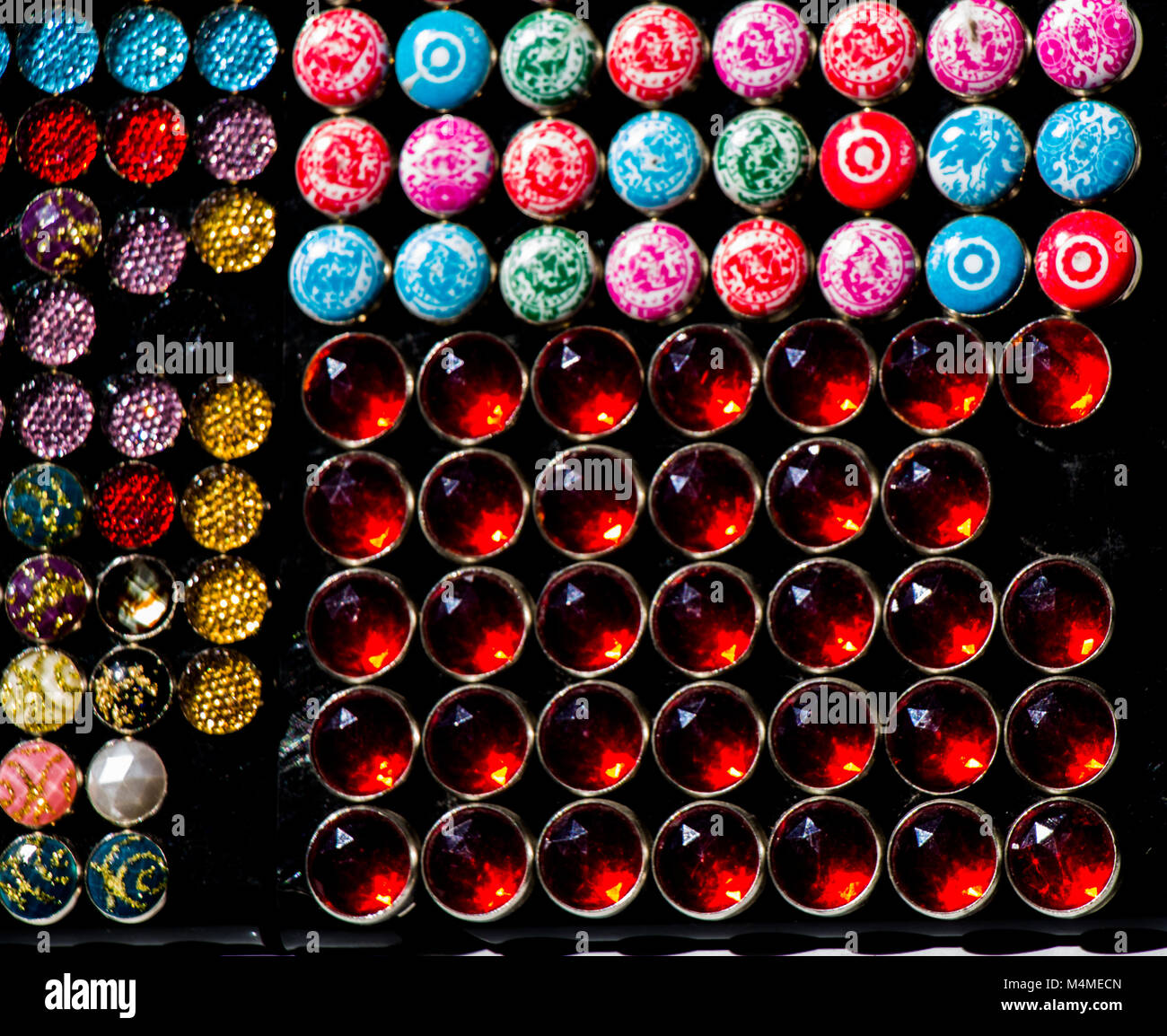 Set of a colorful bright sewing buttons Stock Photo - Alamy