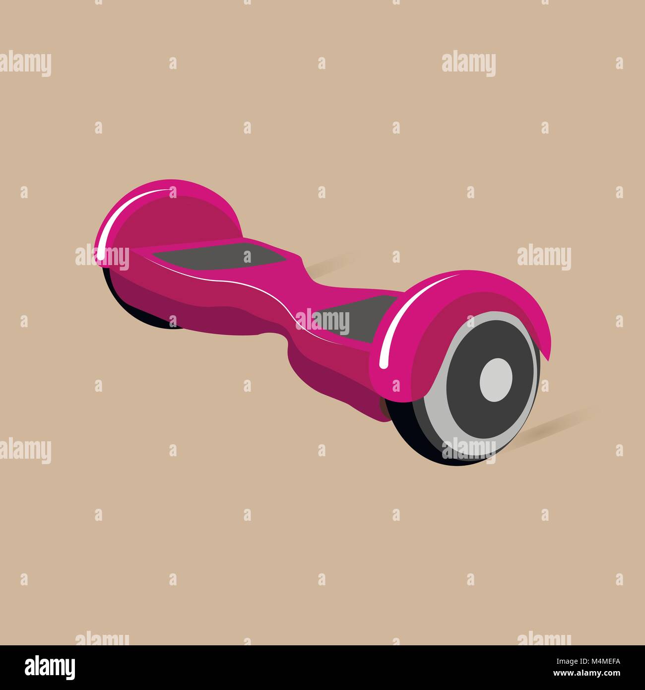 Vector illustration.Hoverboard, segway, gyroscooter gyroscope Flat ...