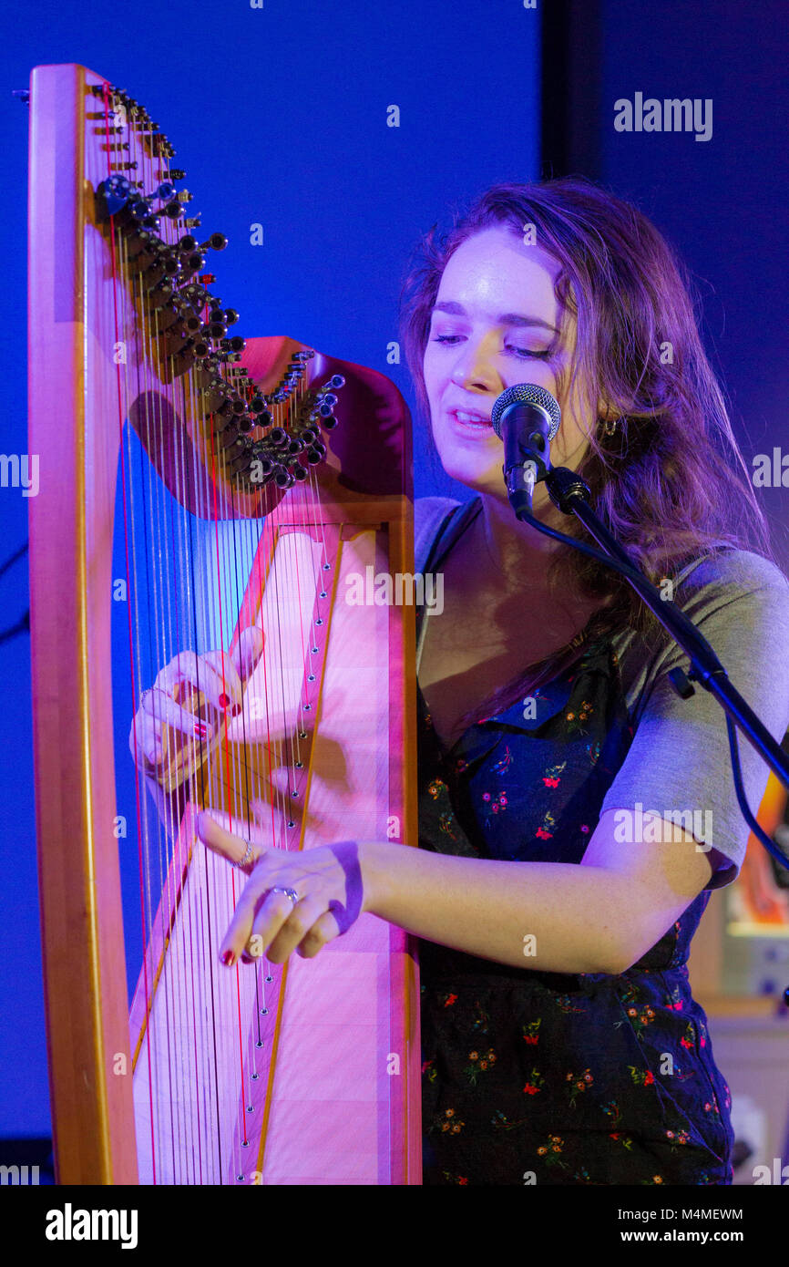 Celtic harp hi-res stock photography and images - Alamy