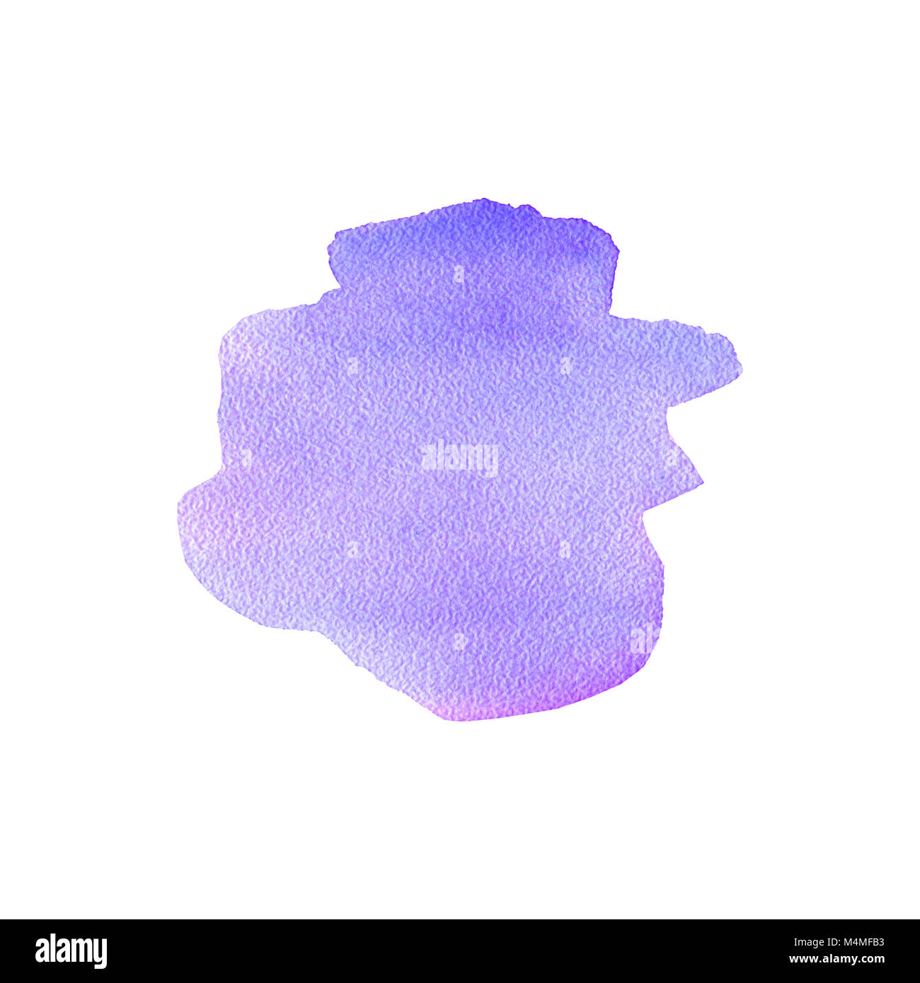 The hand draw of abstract watercolor violet stain Stock Photo - Alamy