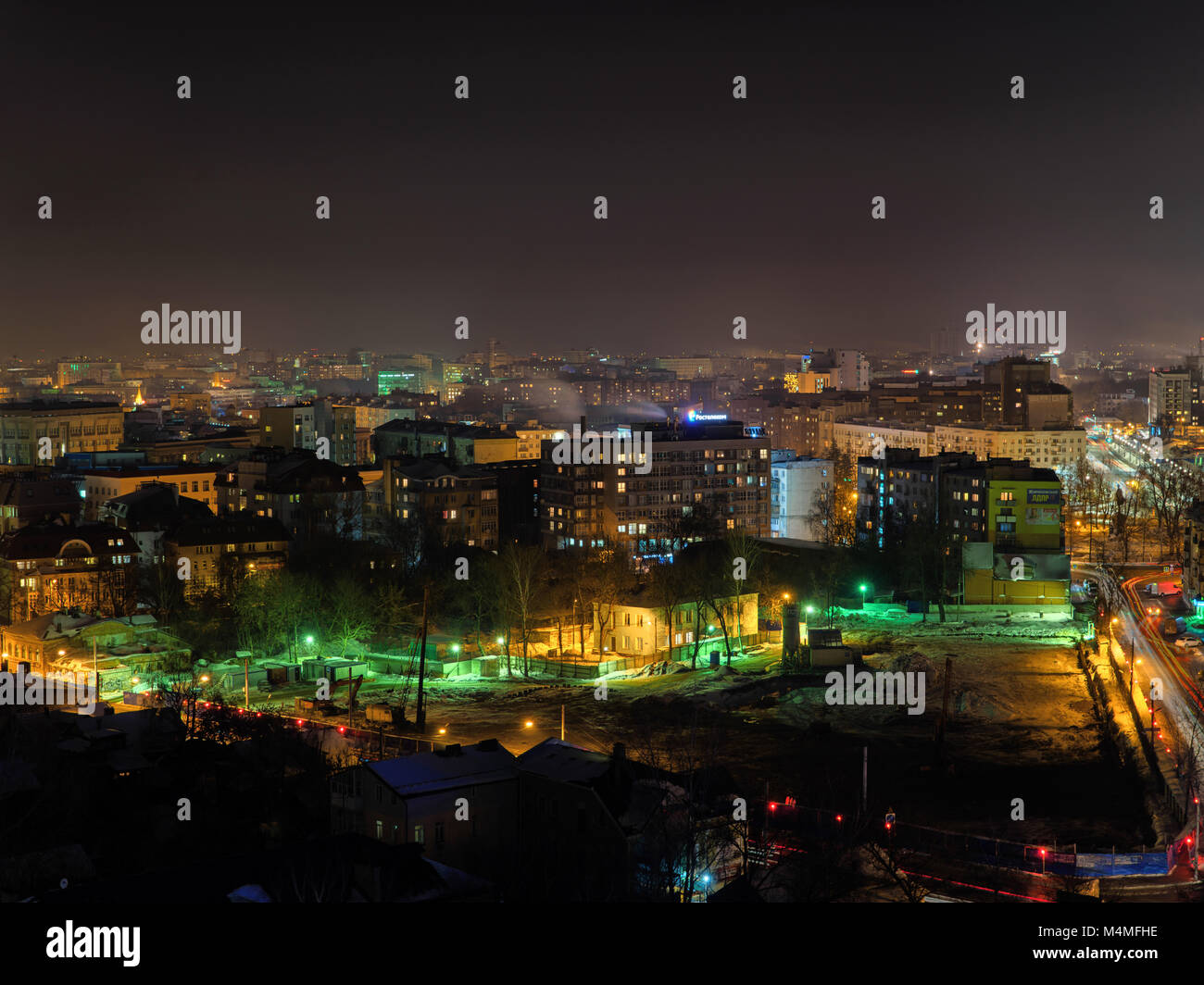 City nightview hi-res stock photography and images - Alamy