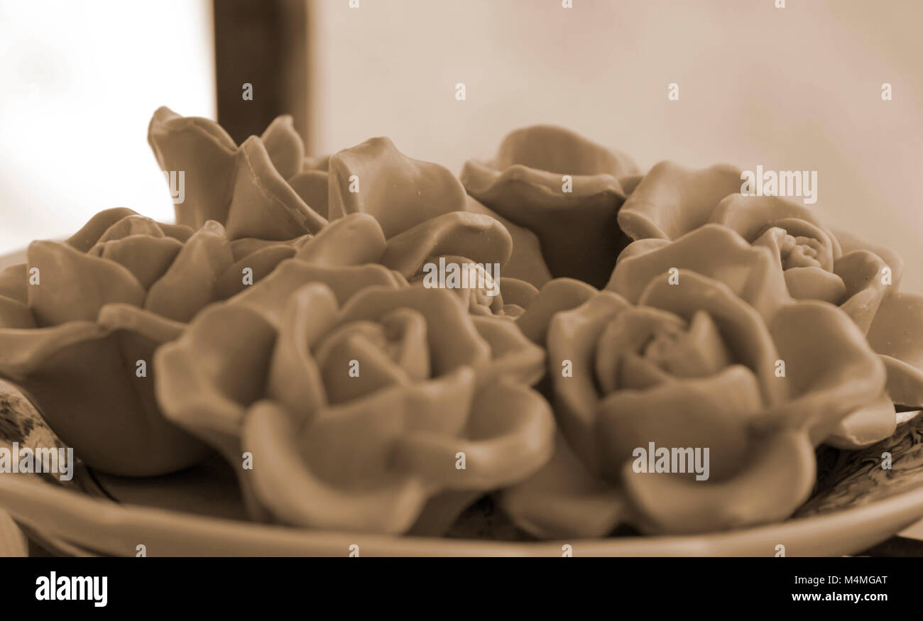 Soap in rose shape Stock Photo - Alamy