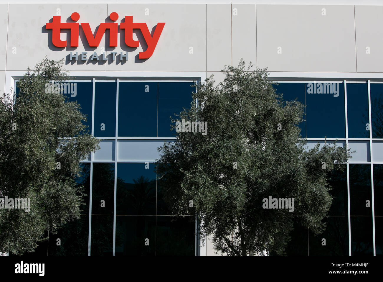 A logo sign outside of a facility occupied by Tivity Health in Chandler ...