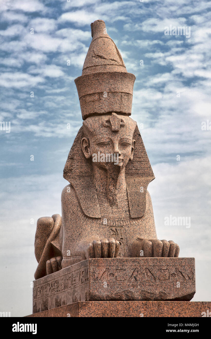 Sphinx neva st petersburg russia hi-res stock photography and images ...