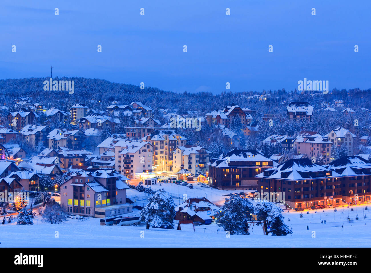 Beautiful Zlatibor mountain in Serbia Stock Photo - Alamy