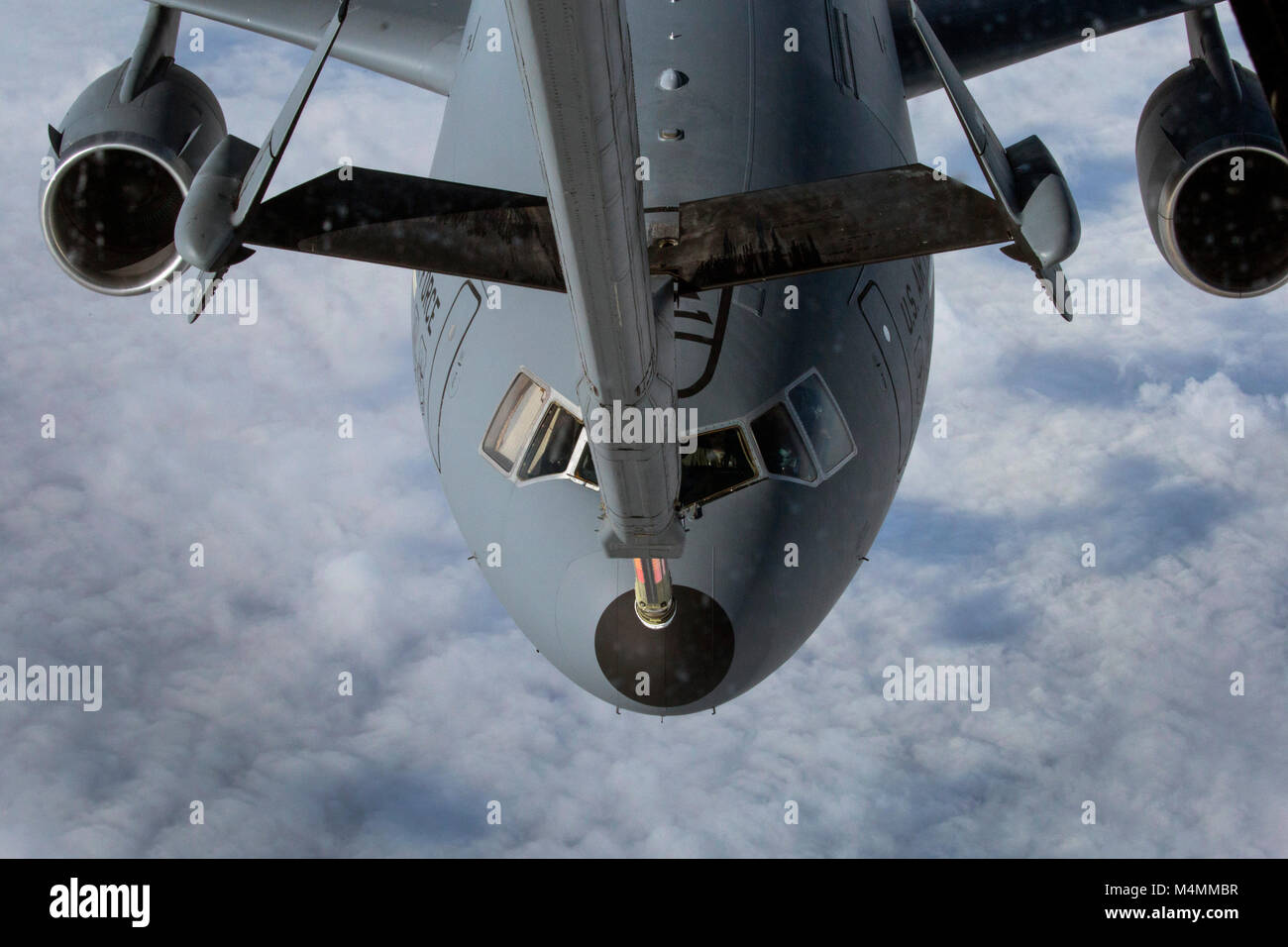 A U.S Air Force KC-10 Extender with the 76th Air Refueling Squadron ...