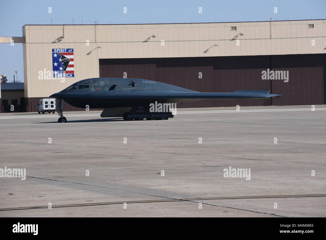 The Spirit of Missouri, the B-2 Flagship of the Missouri Air National ...
