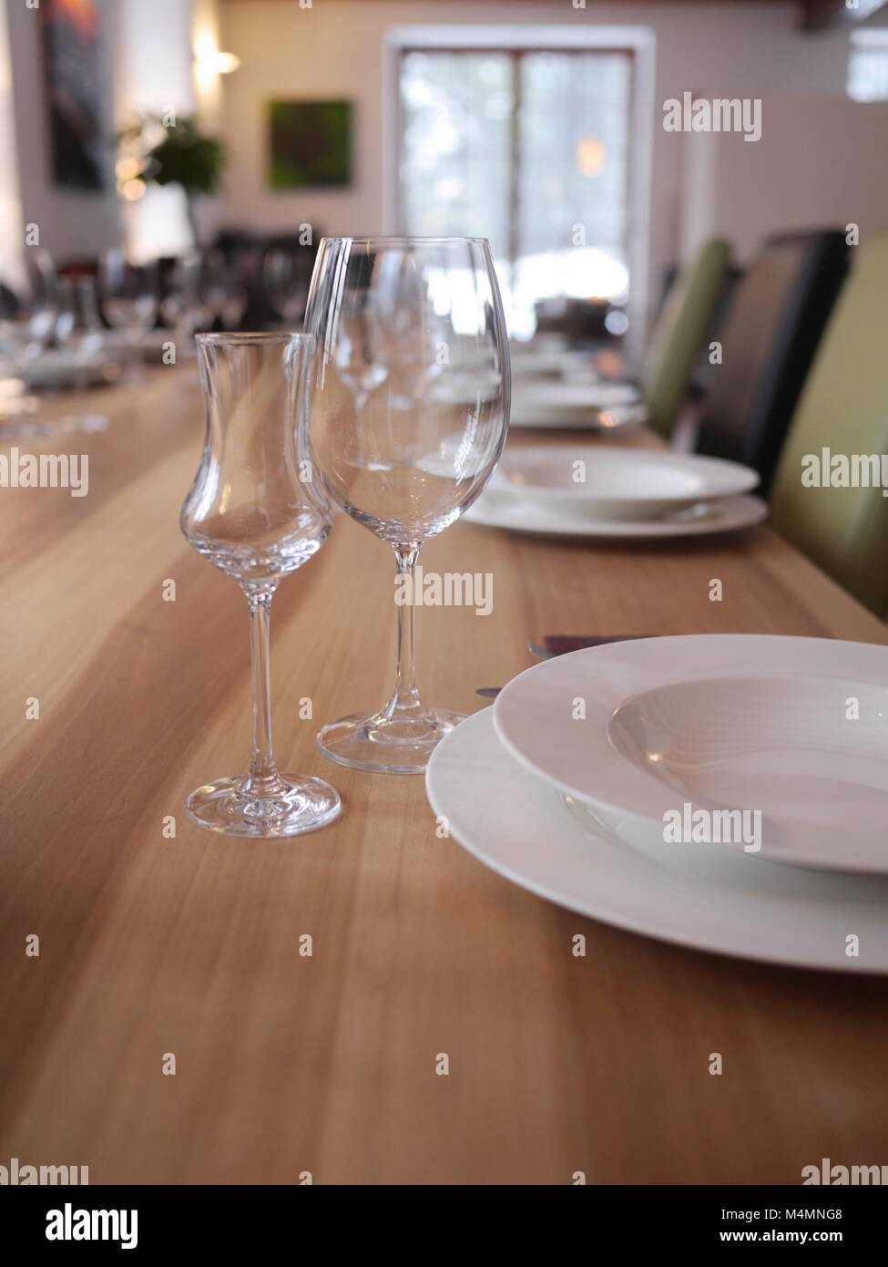 table set for meal Stock Photo - Alamy