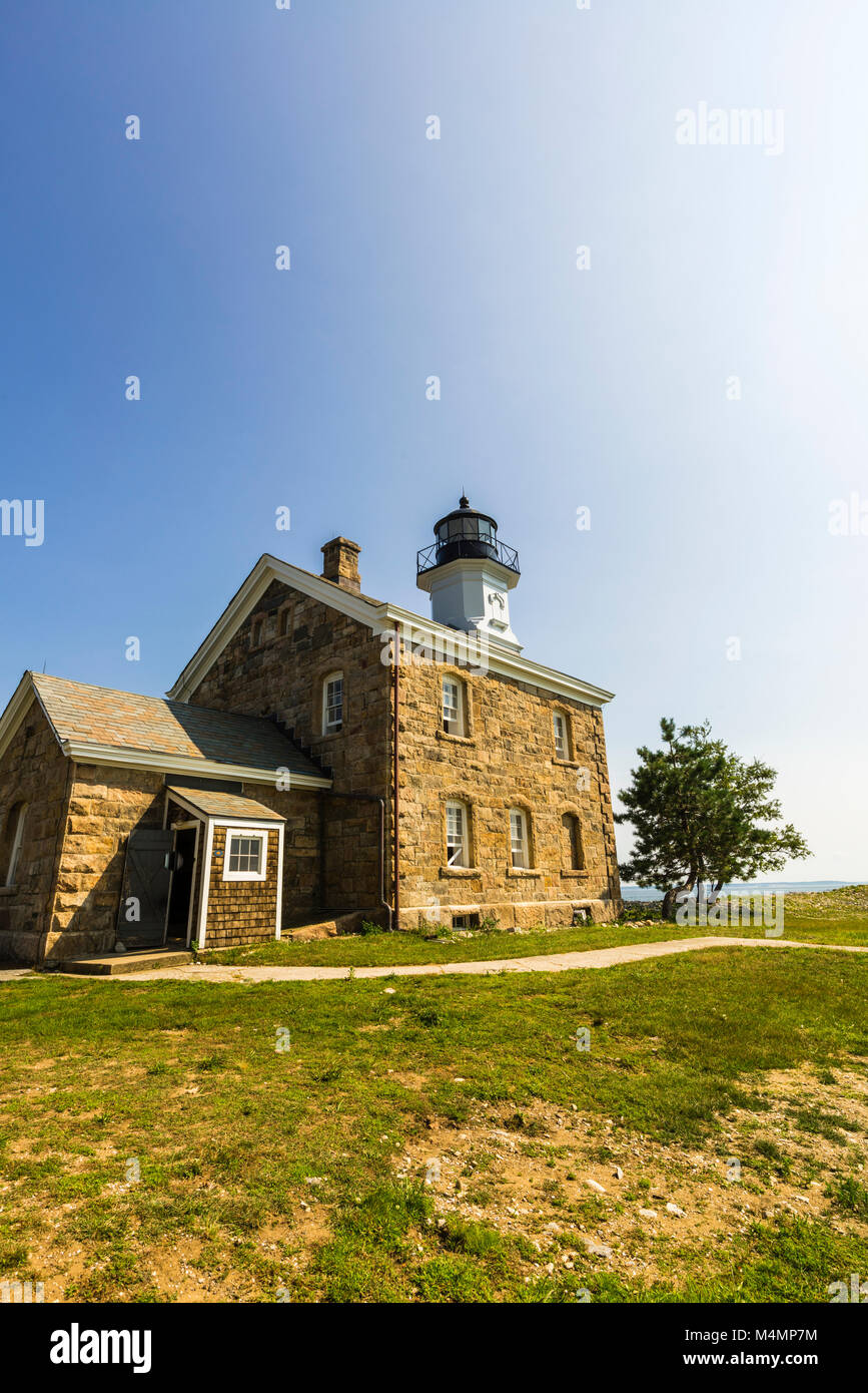 Sheffield Island Lighthouse South Norwalk, Connecticut, USA Stock Photo ...