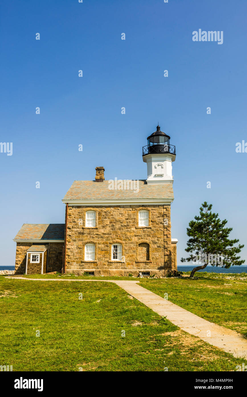 Sheffield Island Lighthouse South Norwalk, Connecticut, USA Stock Photo ...