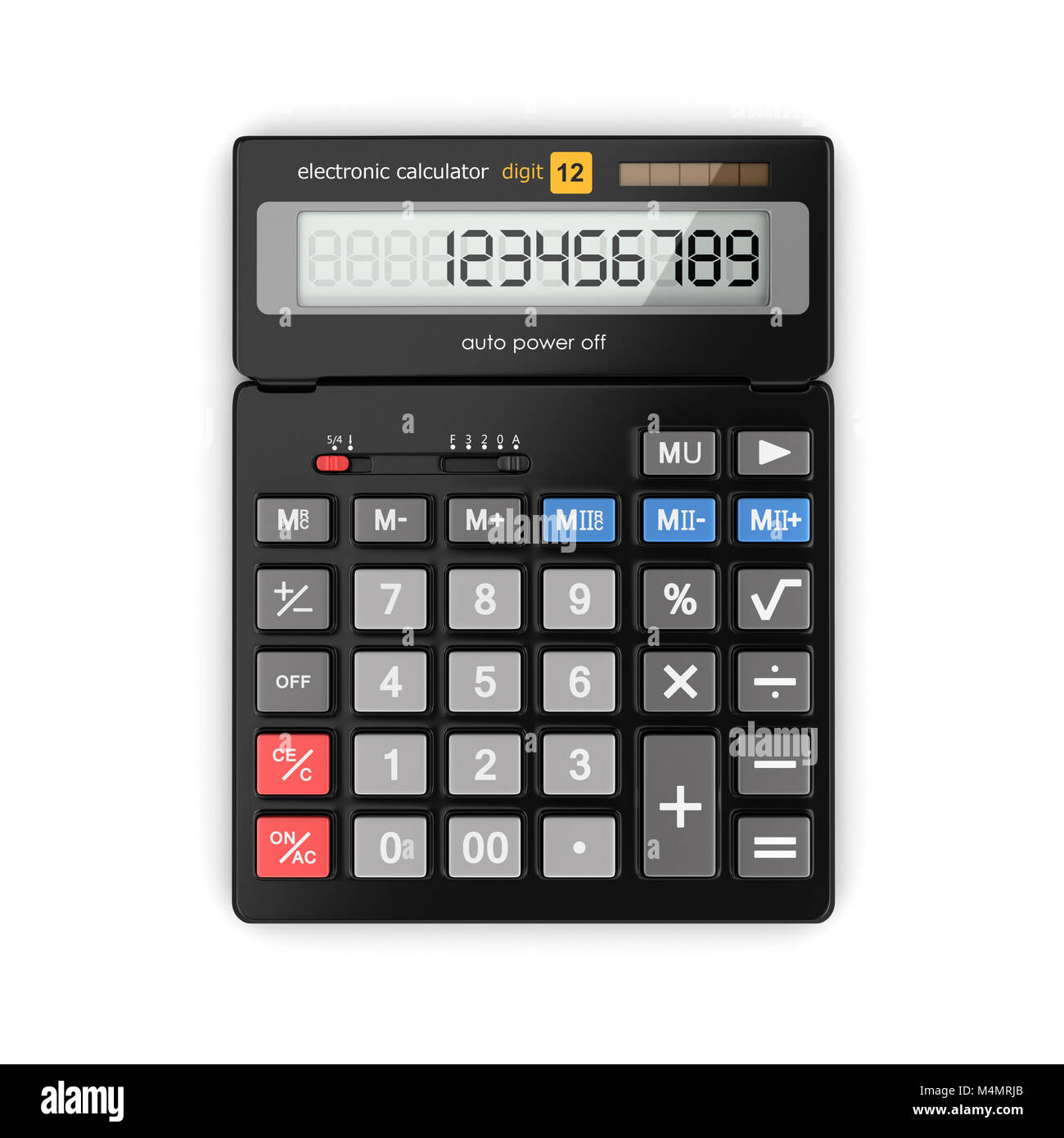 3d rendering calculator tax hi-res stock photography and images - Alamy