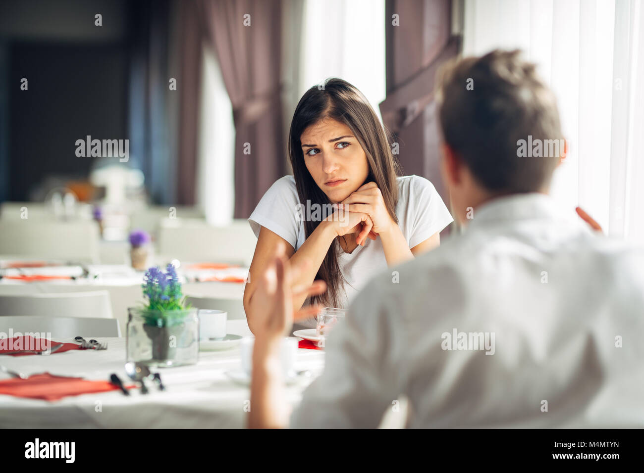 Agitated Person