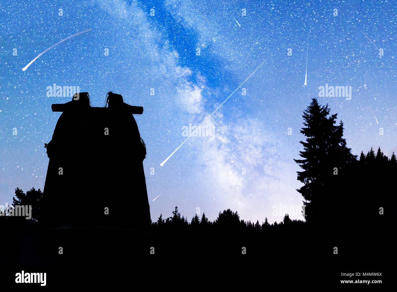 Geminids meteor showe hi-res stock photography and images - Alamy