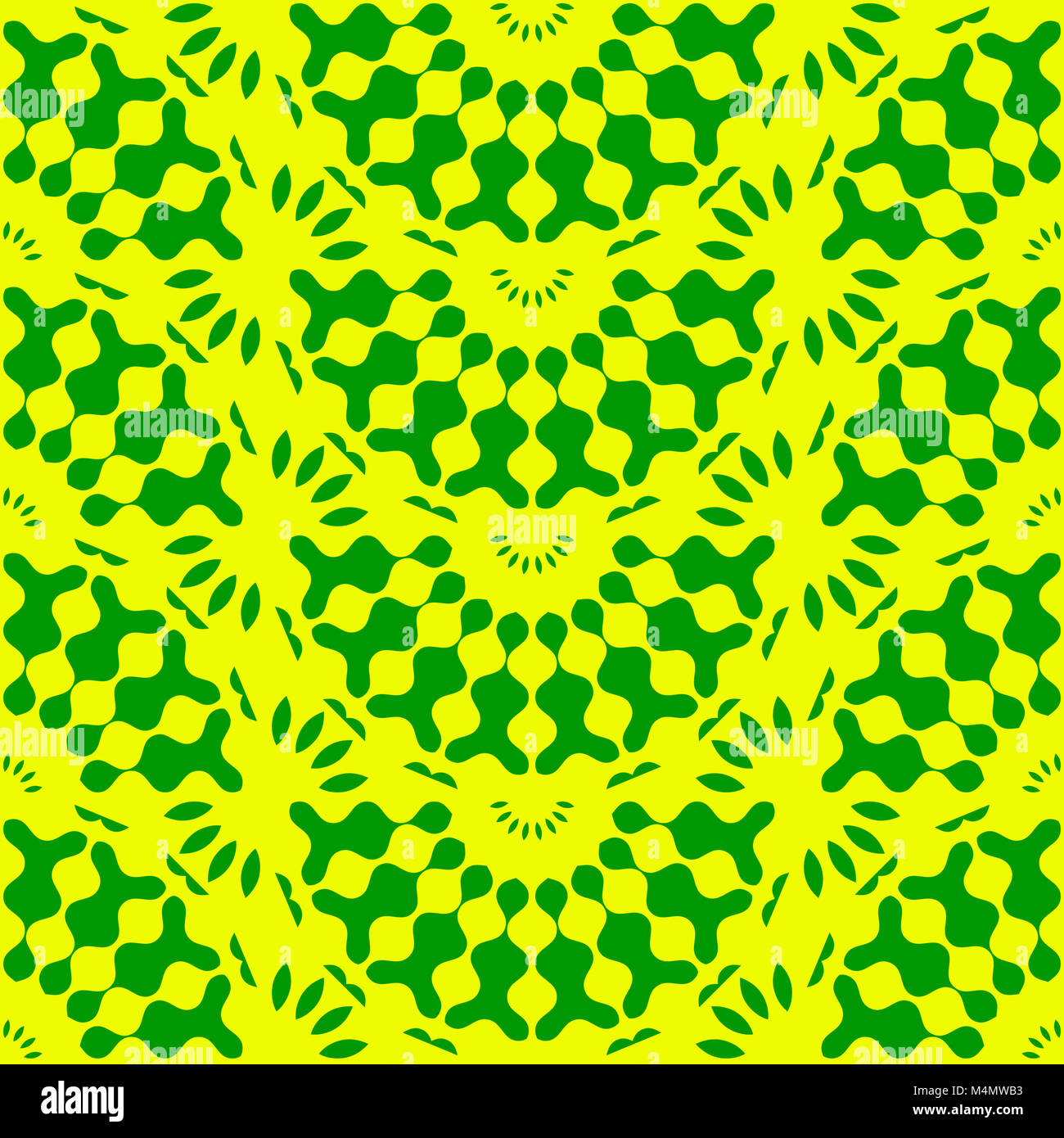 Green square wave patterns hi-res stock photography and images - Alamy