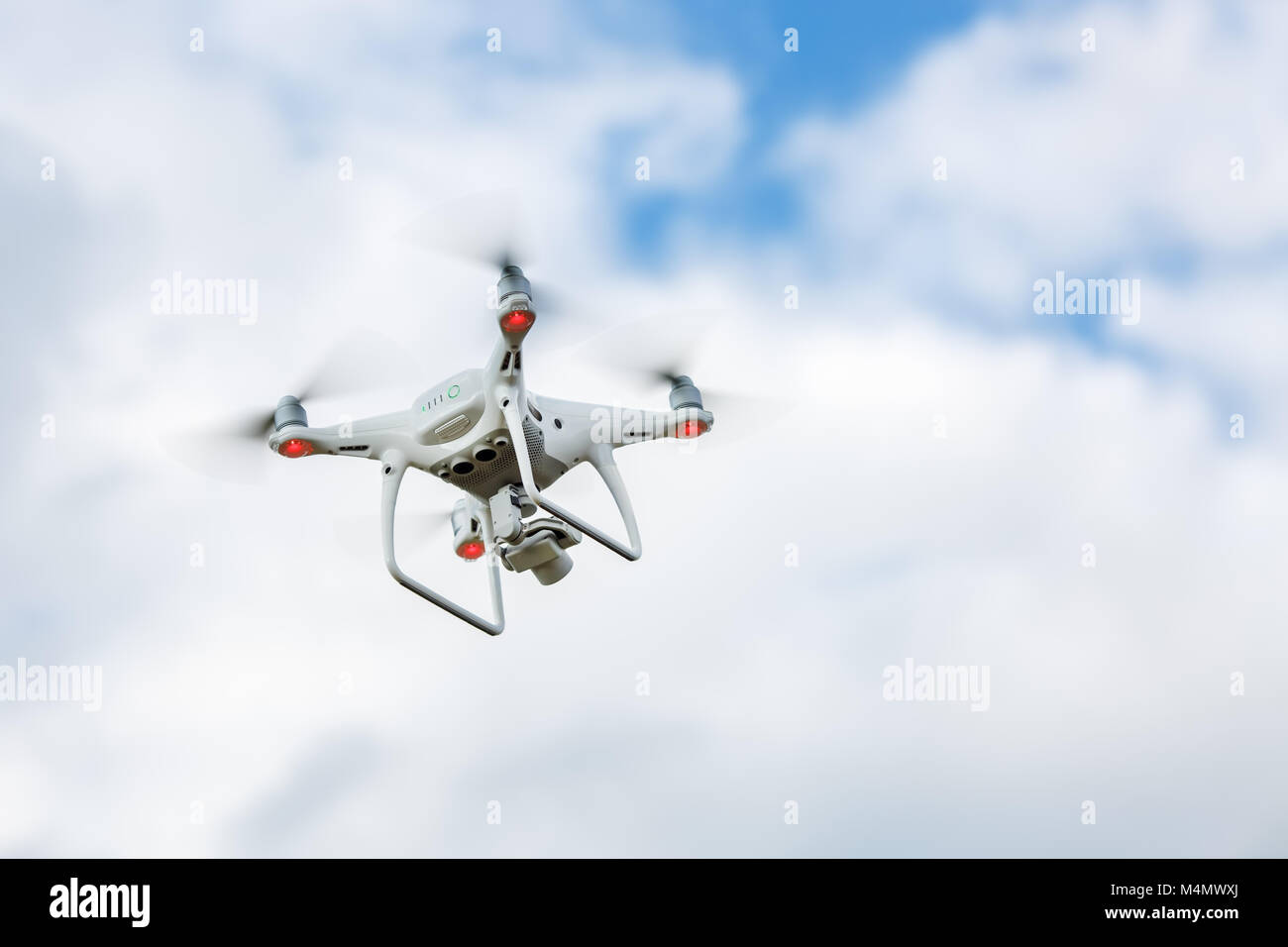 Quad copter drone Stock Photo - Alamy