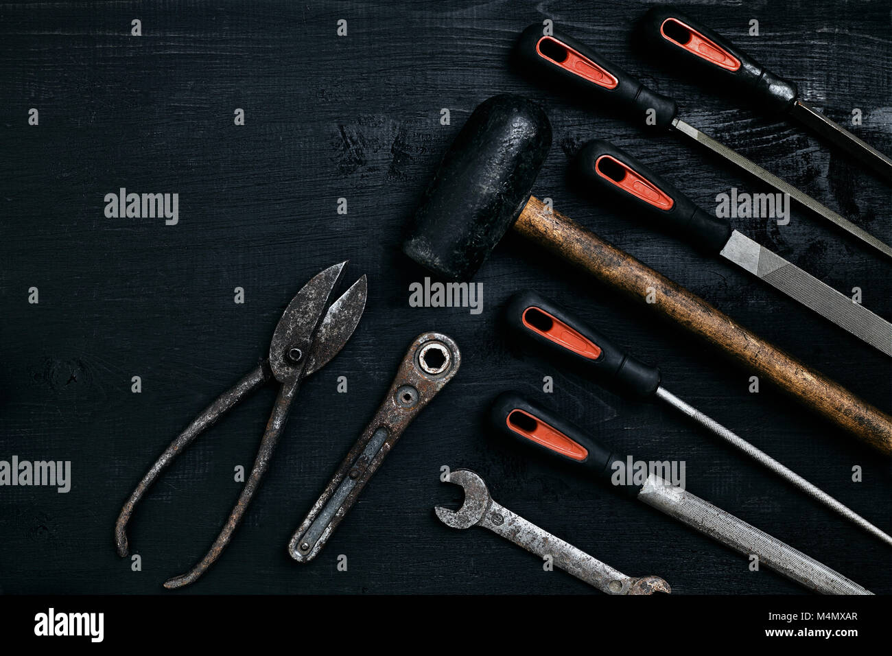 Set of chisels hi-res stock photography and images - Alamy