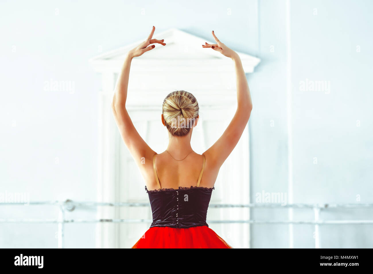 ballerina in the ballet hall Stock Photo - Alamy