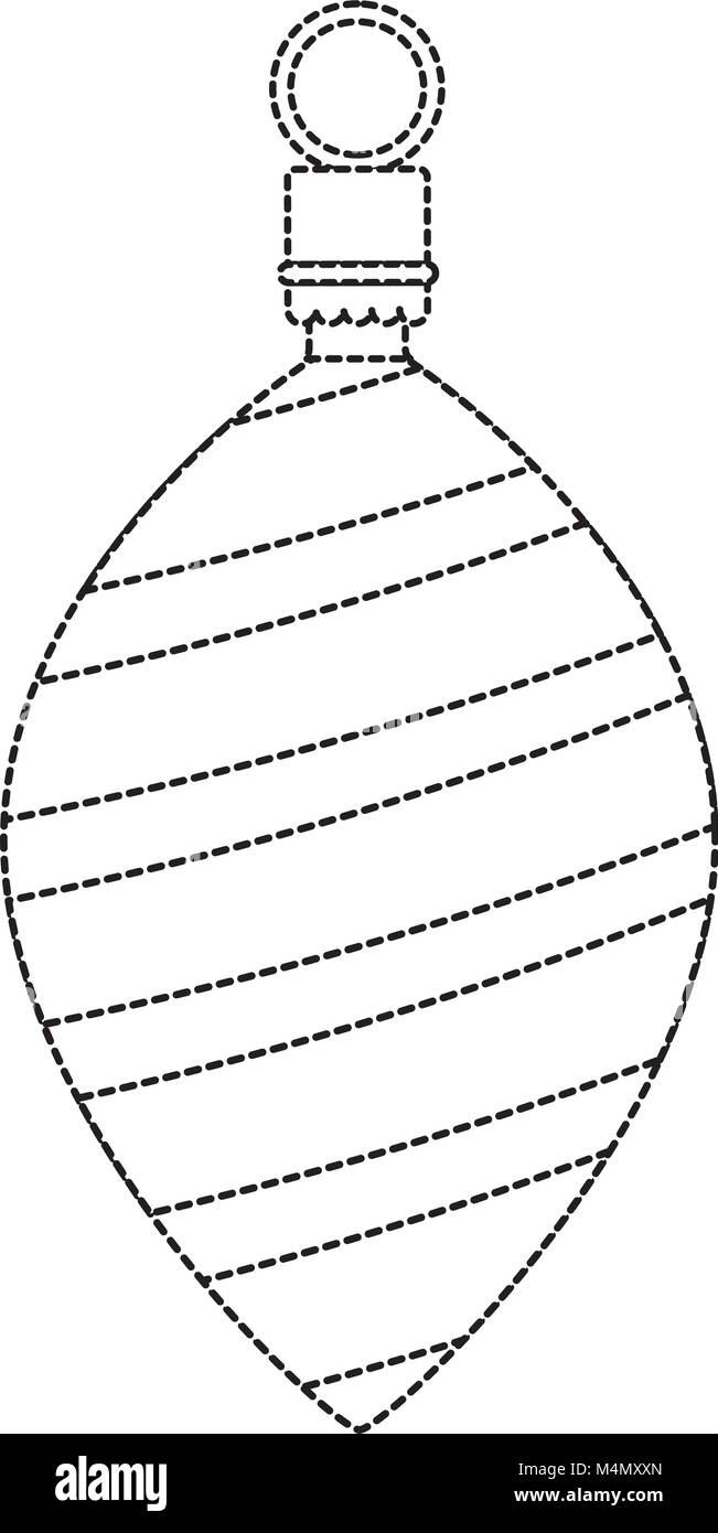 christmas ball hanging decorative Stock Vector Image & Art - Alamy