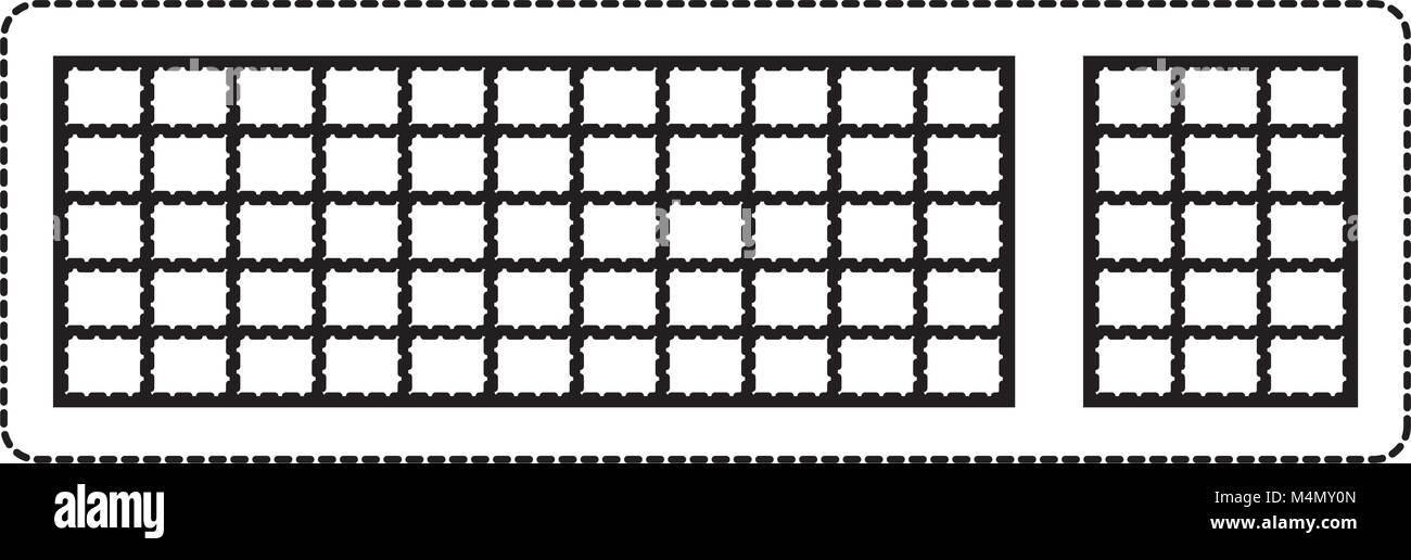 computer keyboard isolated icon Stock Vector Image & Art - Alamy