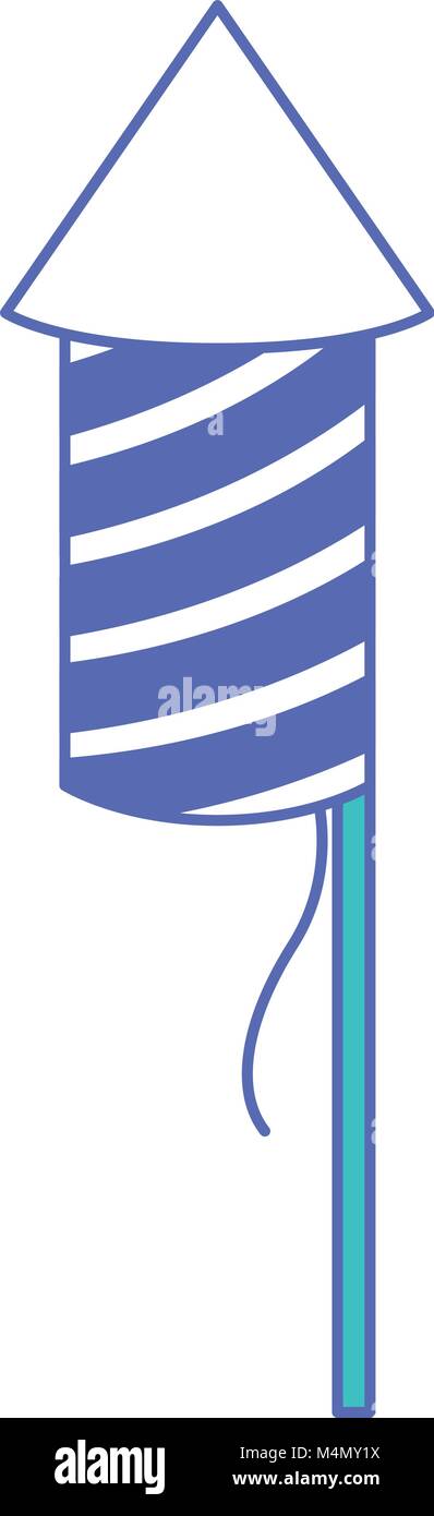 firework rocket isolated icon Stock Vector Image & Art - Alamy