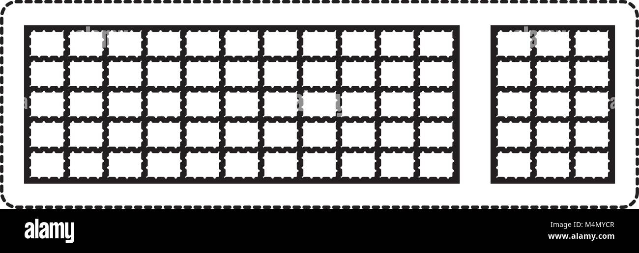 computer keyboard isolated icon Stock Vector Image & Art - Alamy