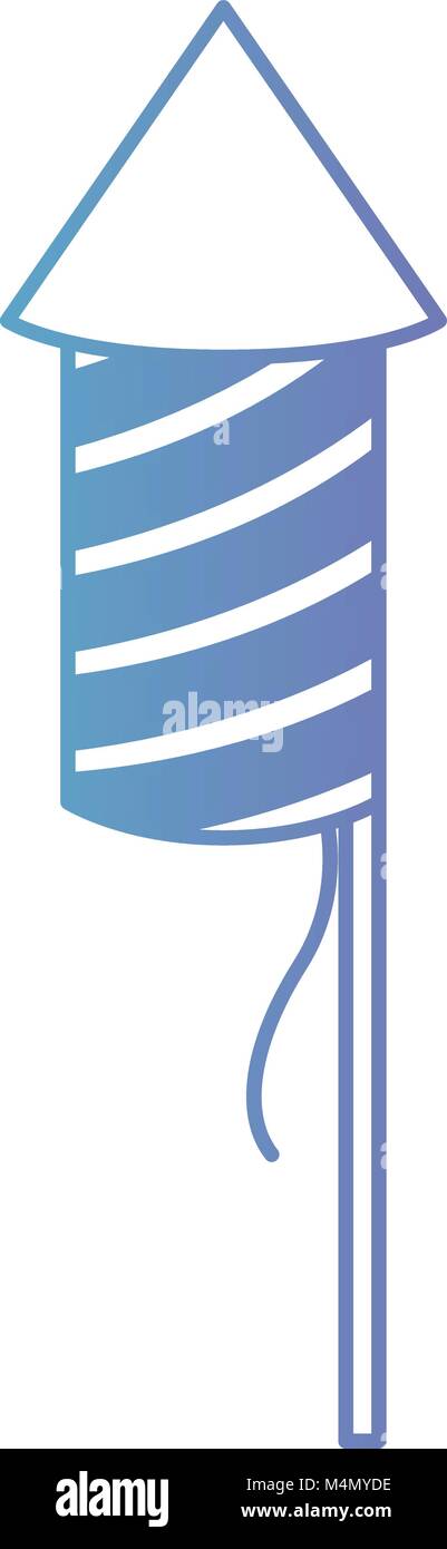 firework rocket isolated icon Stock Vector Image & Art - Alamy