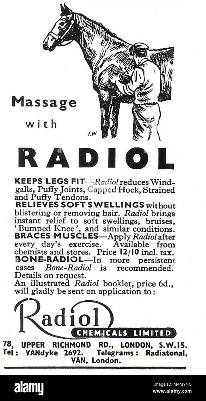 Equestrian advert hi-res stock photography and images - Alamy