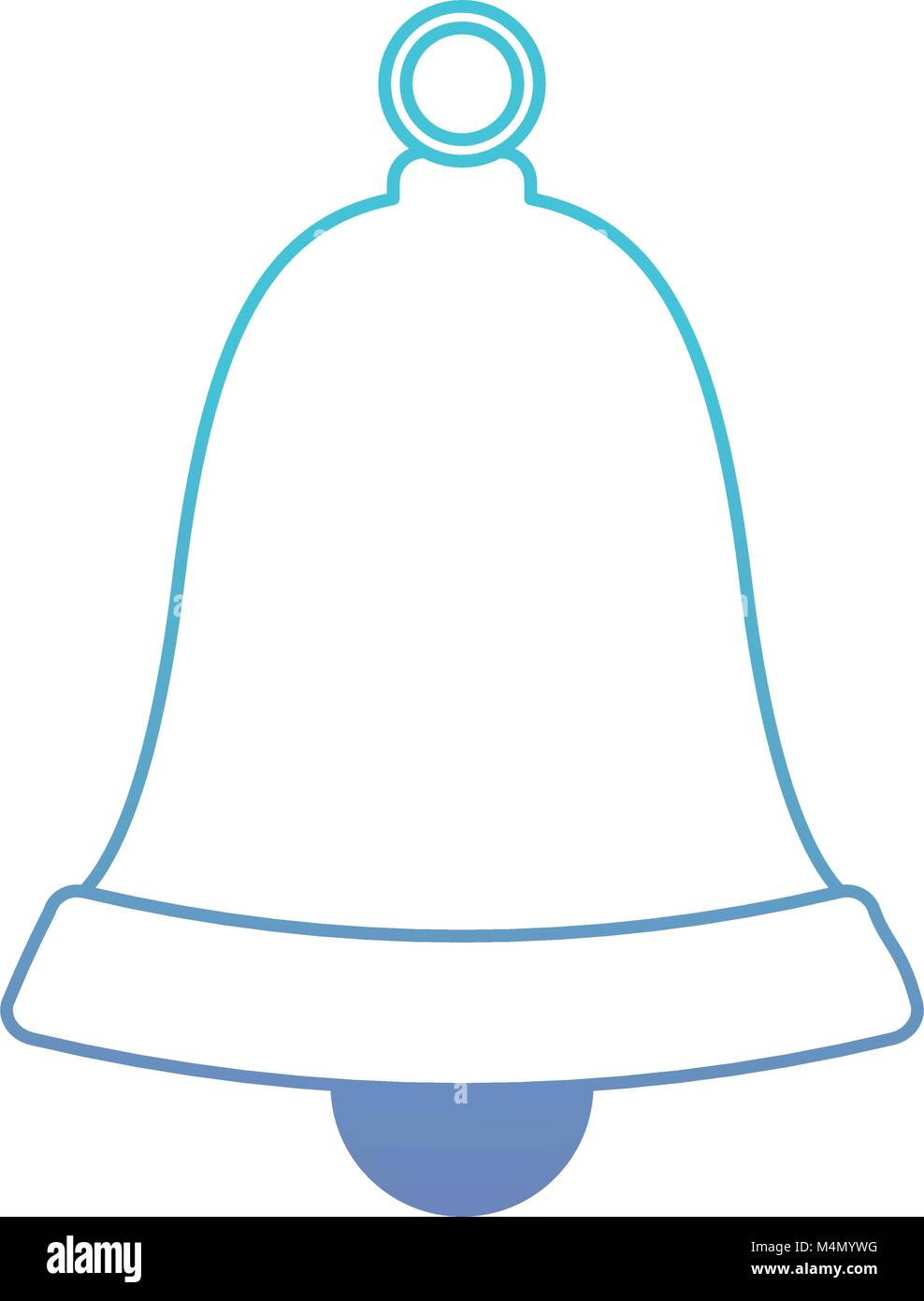 celebration bell isolated icon Stock Vector Image & Art - Alamy