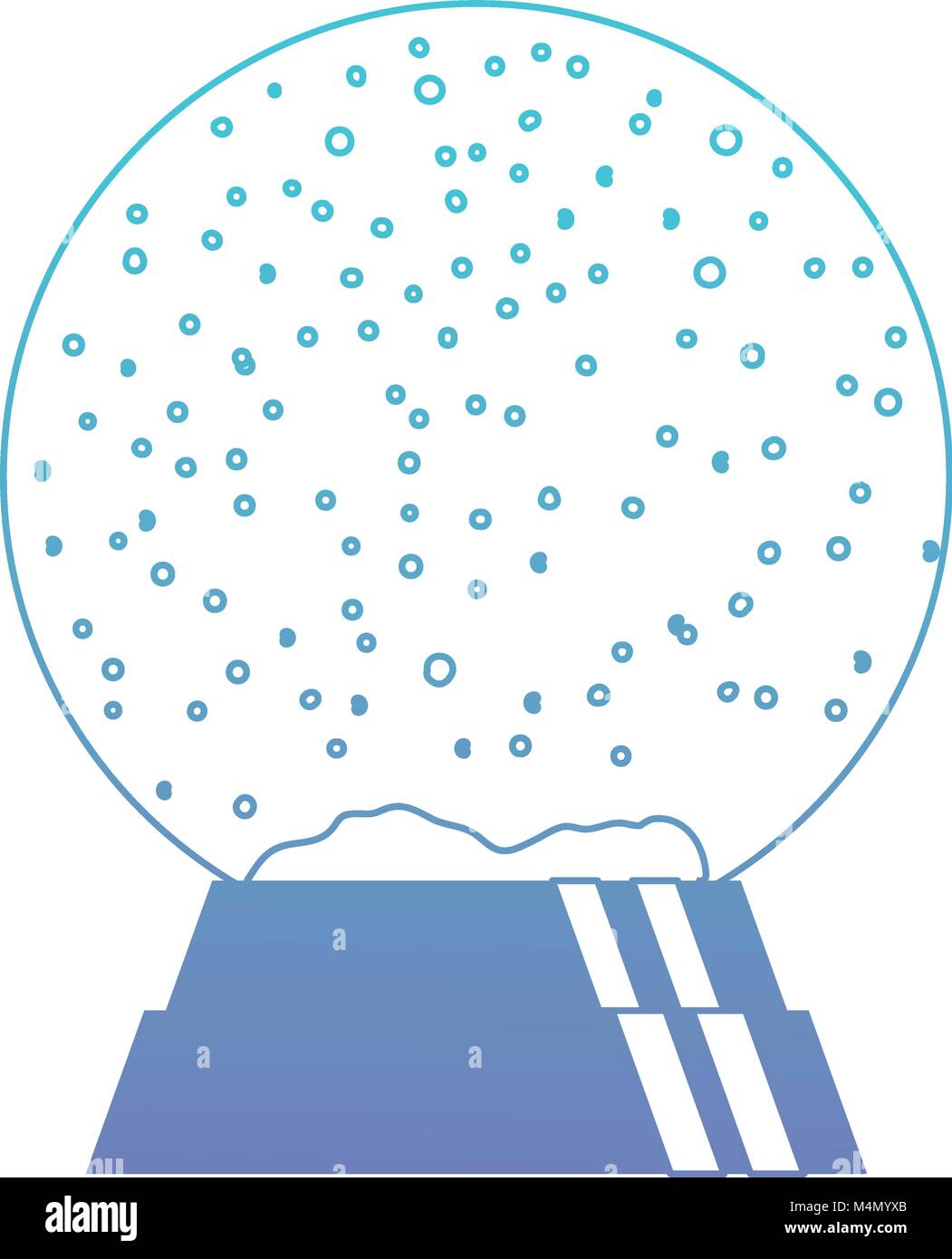 Decorative snowglobe Stock Vector Images - Alamy