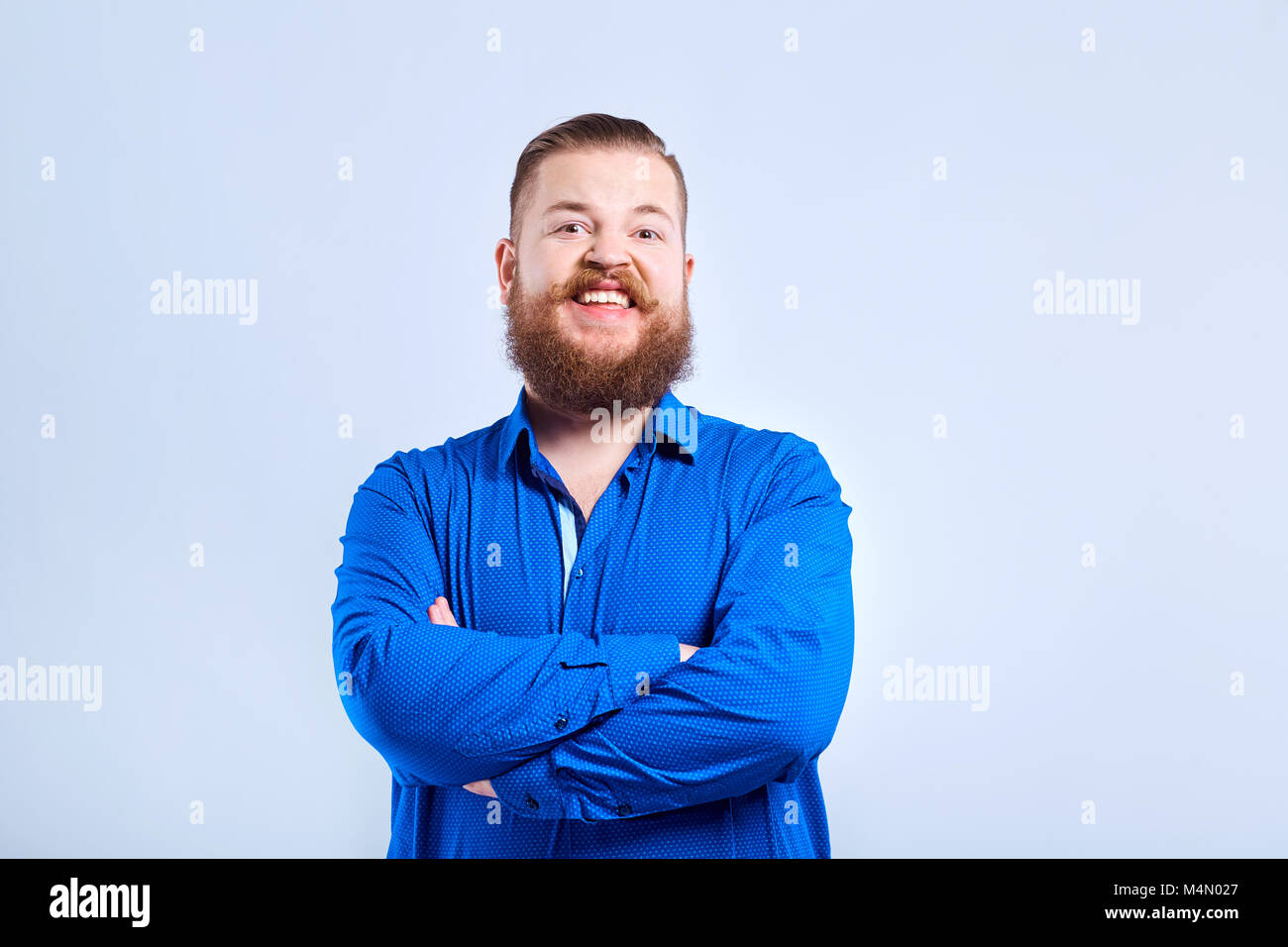 Fat white man hi-res stock photography and images - Alamy