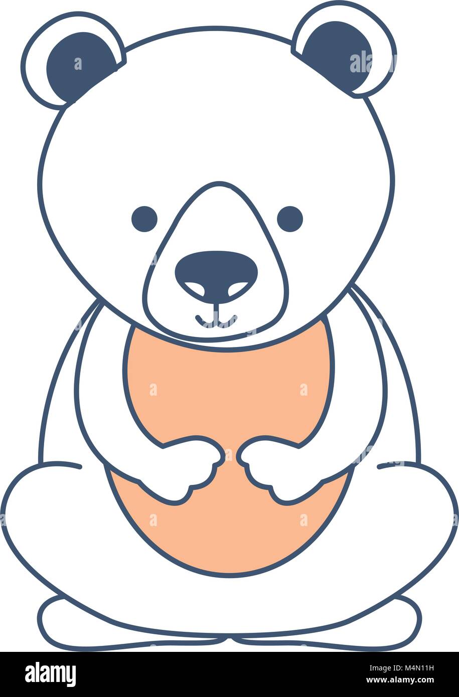 cute bear teddy character Stock Vector Image & Art - Alamy