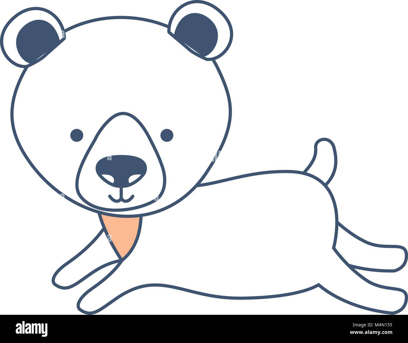 cute bear teddy character Stock Vector Image & Art - Alamy