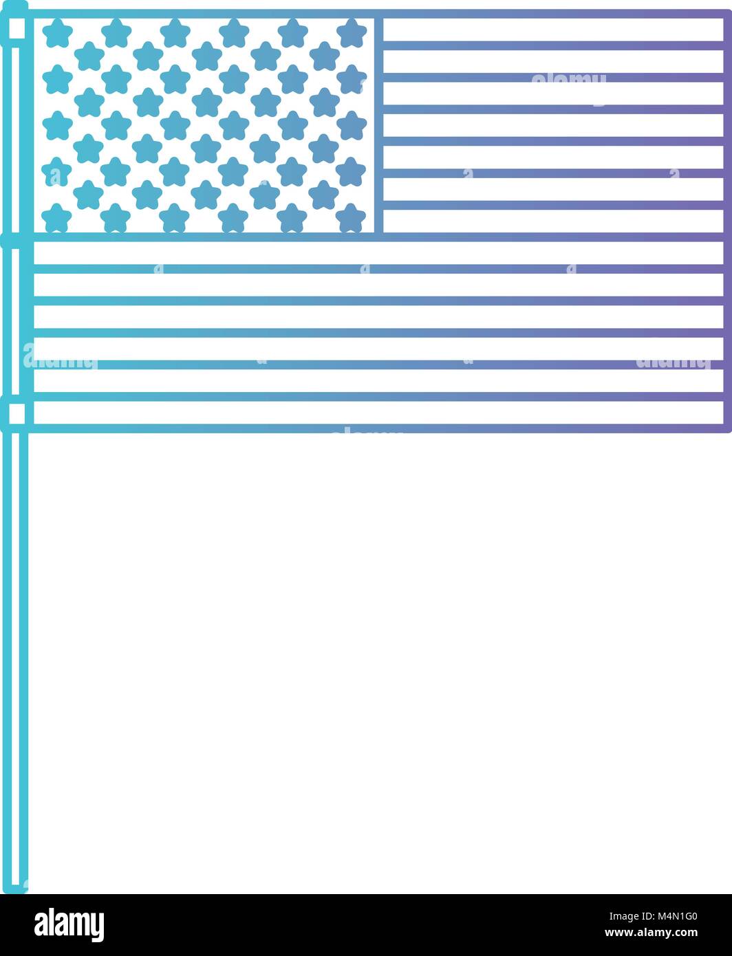 usa flag patriotic icon Stock Vector Image & Art - Alamy
