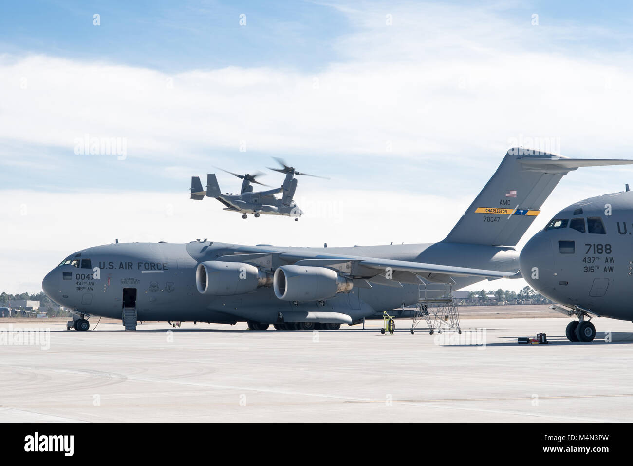 POPE ARMY AIRFIELD, N.C. — An Air Force Special Operations Command CV ...