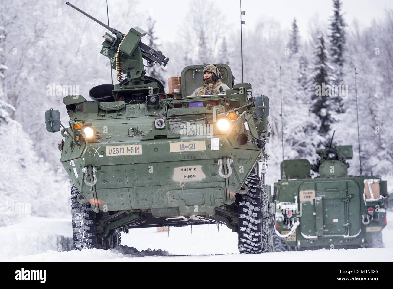 One crew of Soldiers assigned to the 1st Battalion, 5th Infantry ...
