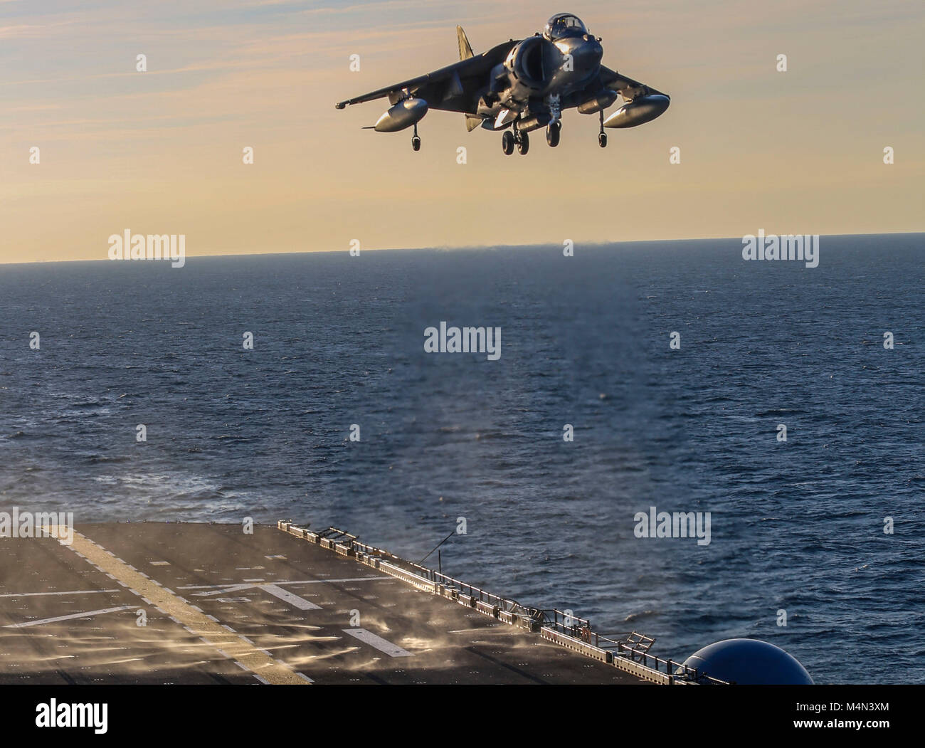 Harrier take off ship hi-res stock photography and images - Alamy
