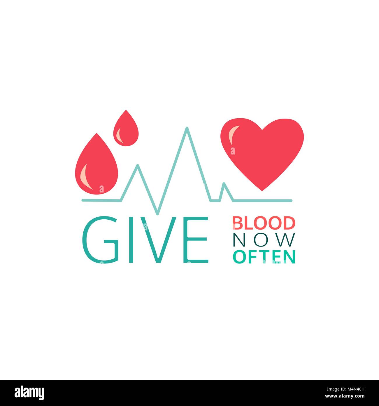 Donate blood vector icon Stock Vector Image & Art - Alamy