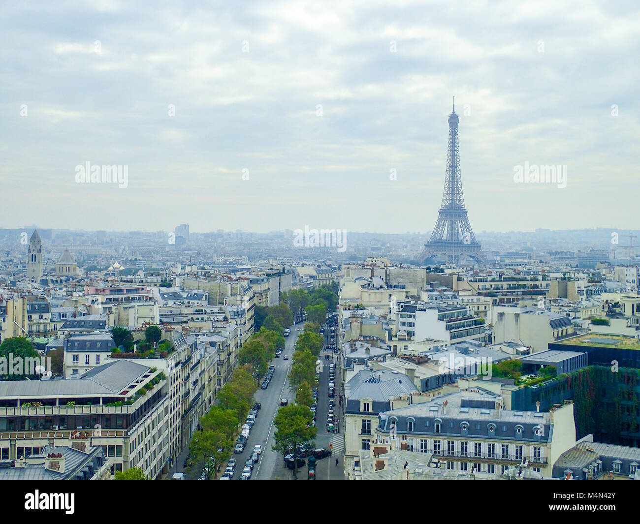 Amazing aerial view of Paris Stock Photo - Alamy