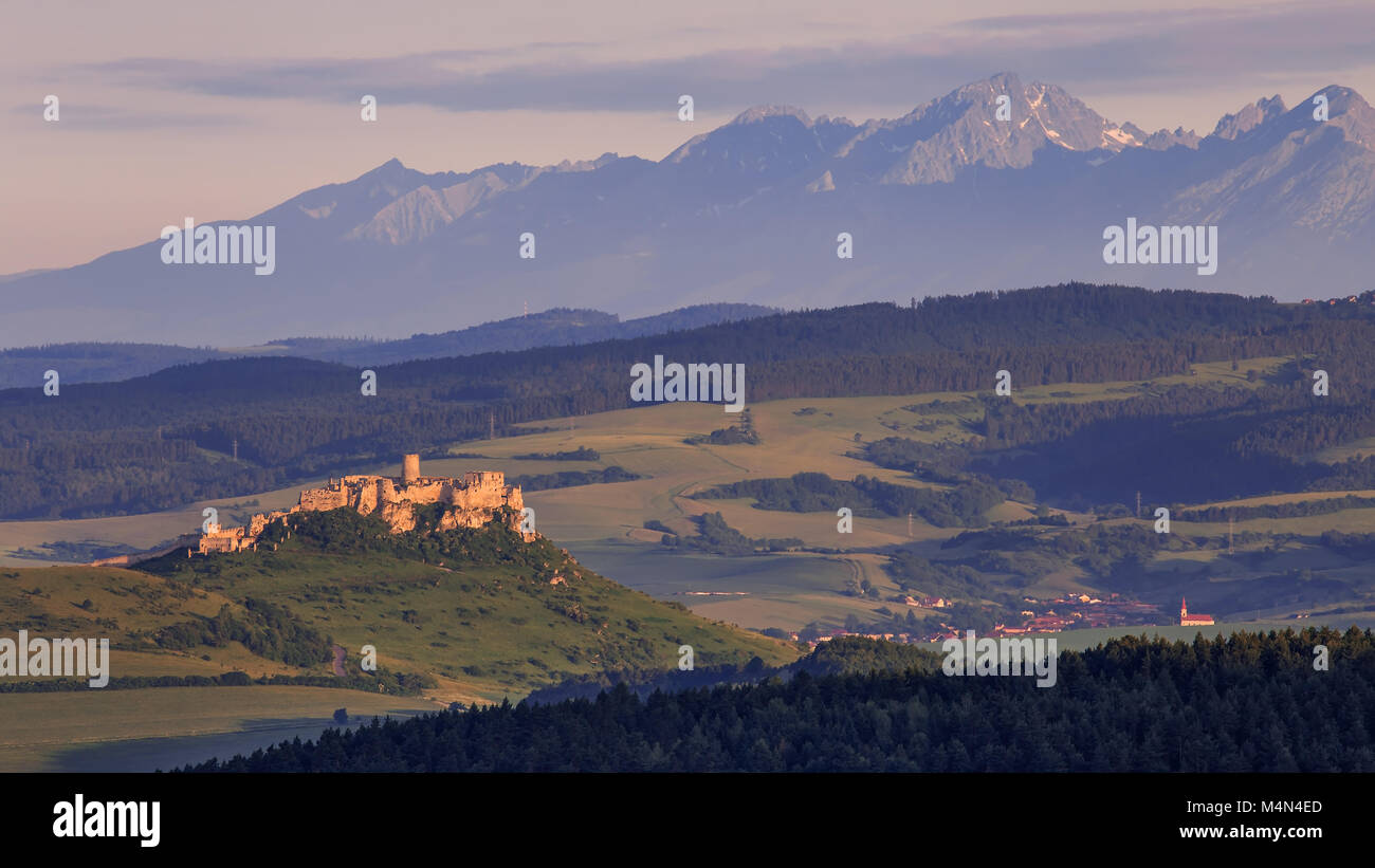 Spis Castle - Slovakia Stock Photo - Alamy