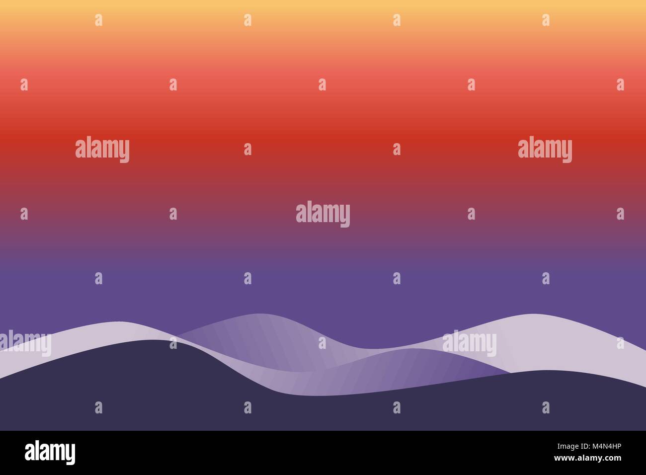 Overlapping layers of Ultra Violet waves on gradient colorful surface ...