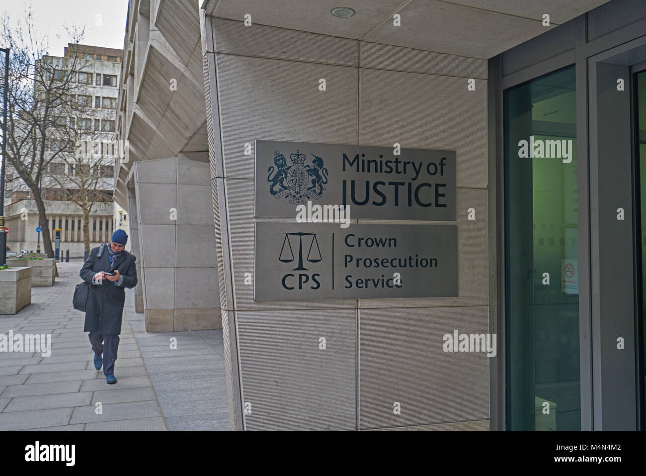 Minstry of justice and crown prosecution service london hi-res stock ...