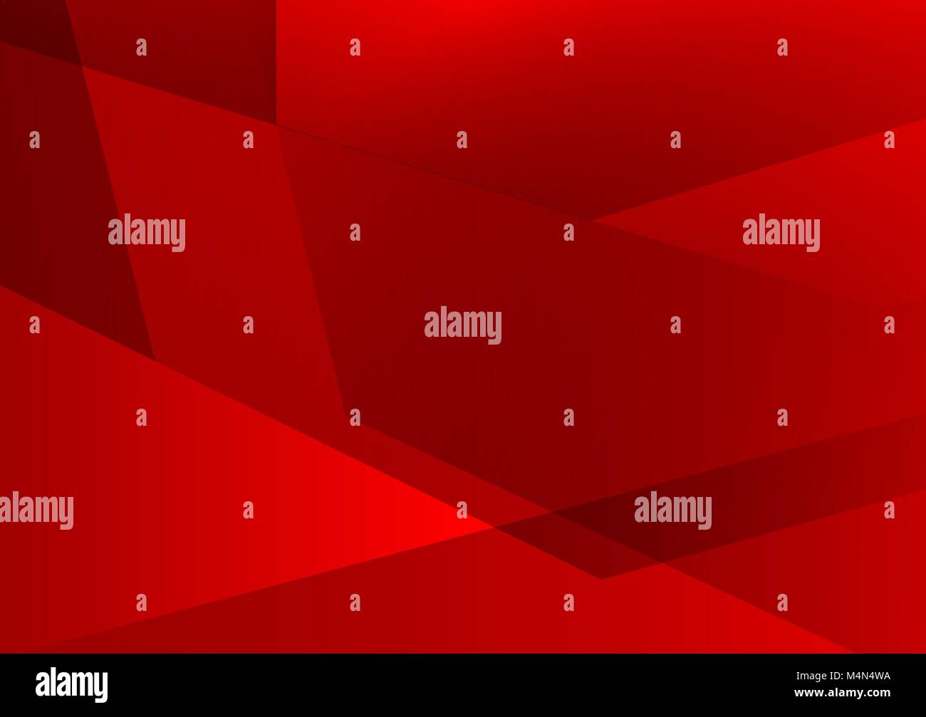 Red color geometric abstract vector background, Modern design Stock ...