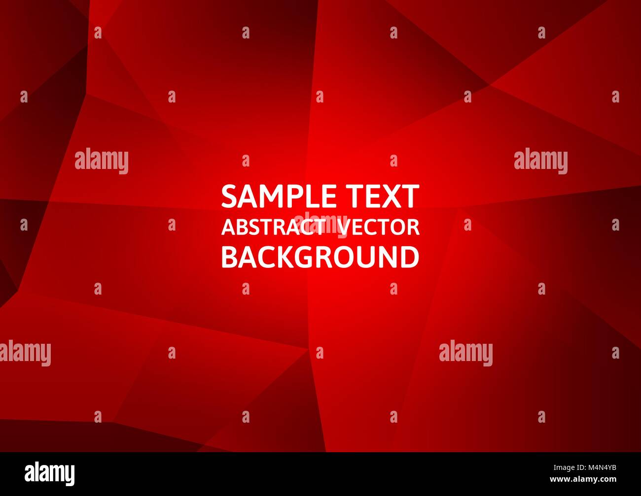 Red color polygon abstract background technology modern design, Vector ...