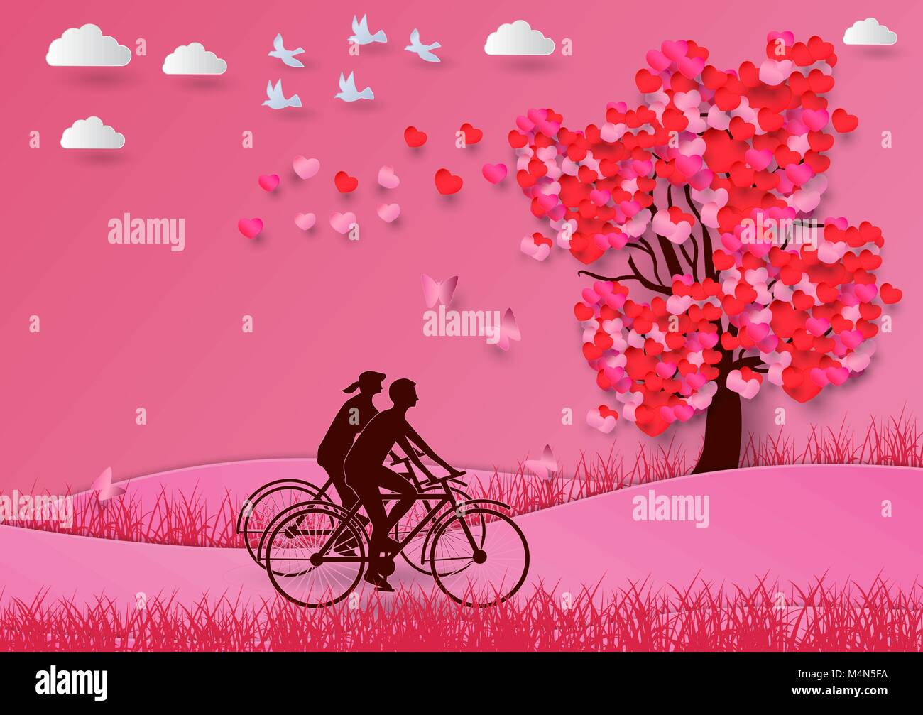 Wheel shaped ride Stock Vector Images - Alamy