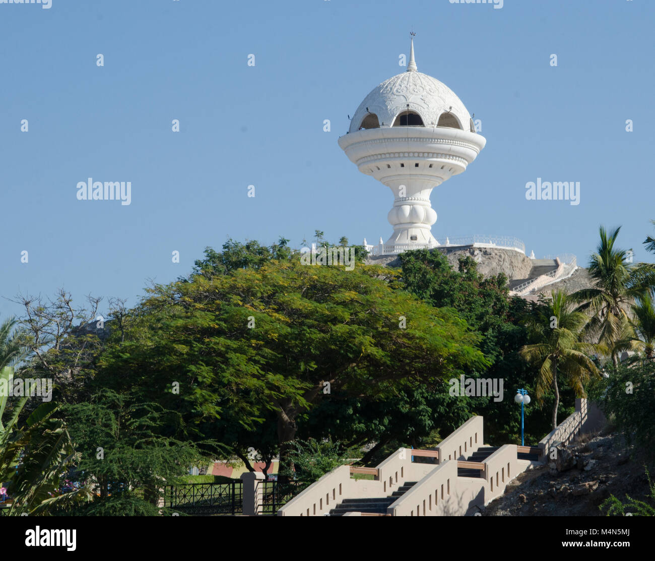 Giant incense burner near Muscat in Oman Stock Photo - Alamy